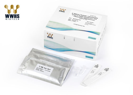 เทปทดสอบความเสถียรสูง β-HCG AMH Home Test Kit 25T Package